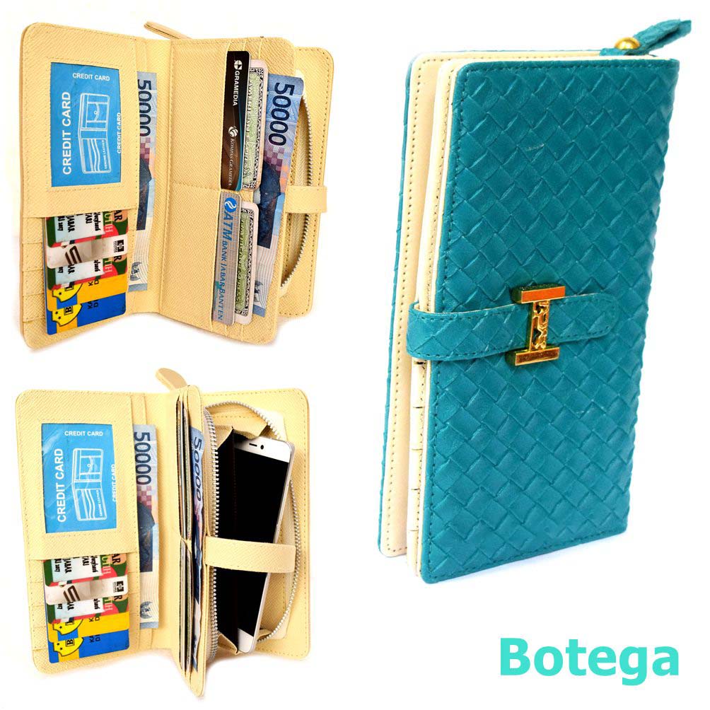 Jual Dompet Lipat H anyam Trend | Shopee Indonesia