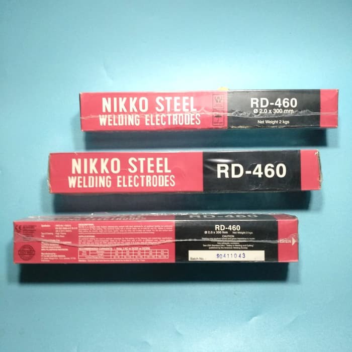 Jual Kawat Las 2,0x300mm RD-460 / Welding Electrodes / Nikko Steel / 2 ...