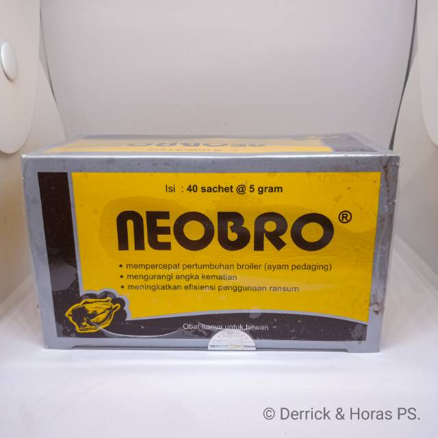 Jual NEOBRO MEDION - 40 sachets @5gram - Vitamin untuk Pertumbuhan Ayam ...