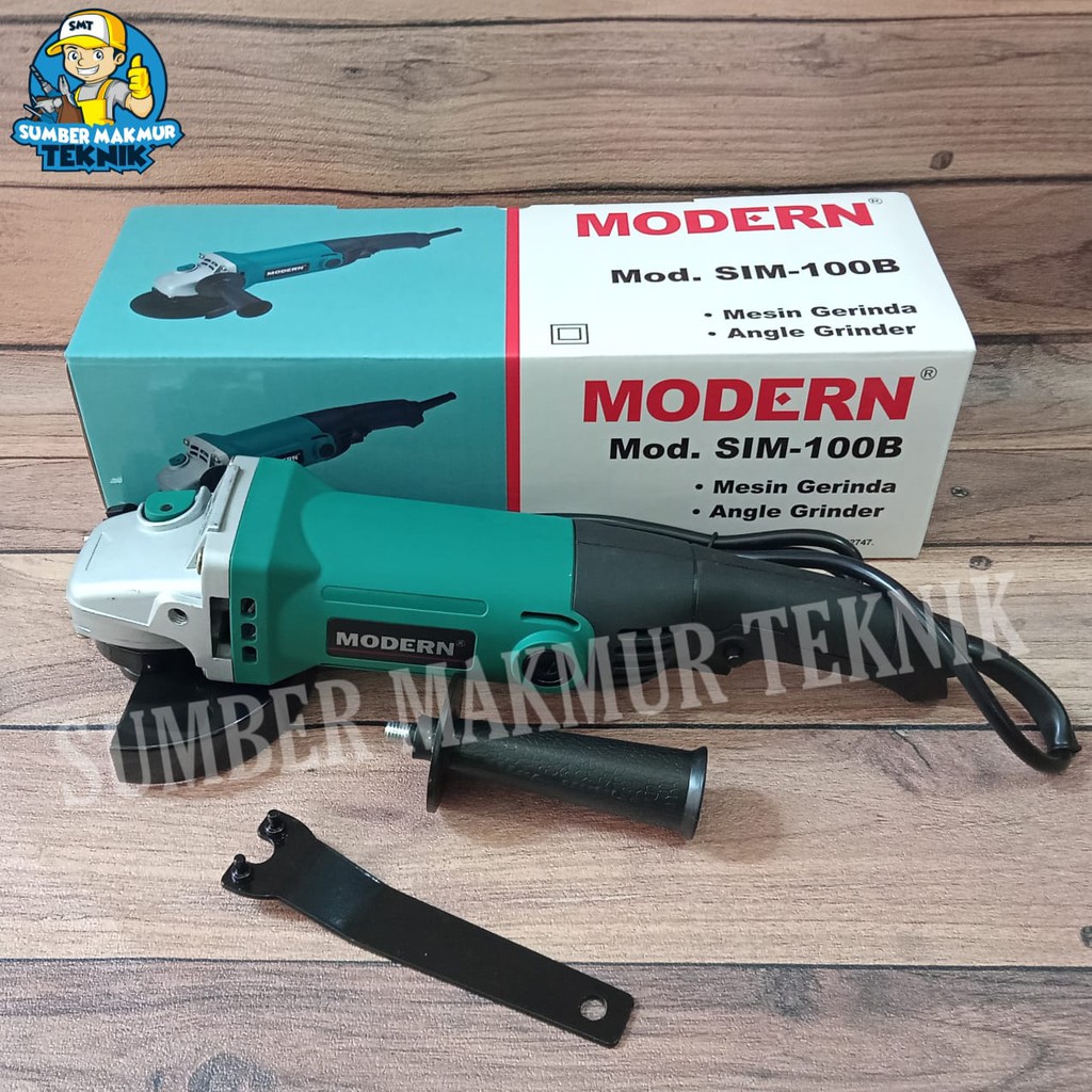 Jual Mesin Gurinda Gerinda Grinda Disc Grinder Sim 100 Sim100B Modern ...