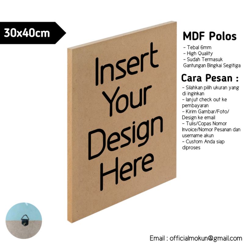 Jual MOKUN Hiasan Dinding Pajangan Poster Kayu CUSTOM 30x40cm | Shopee ...