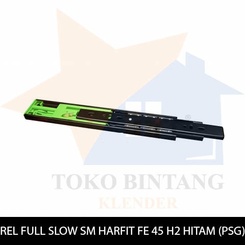 Jual Rel Full Slow SM Harfit FE 45-40 H2 Hitam (pcs) | Shopee Indonesia