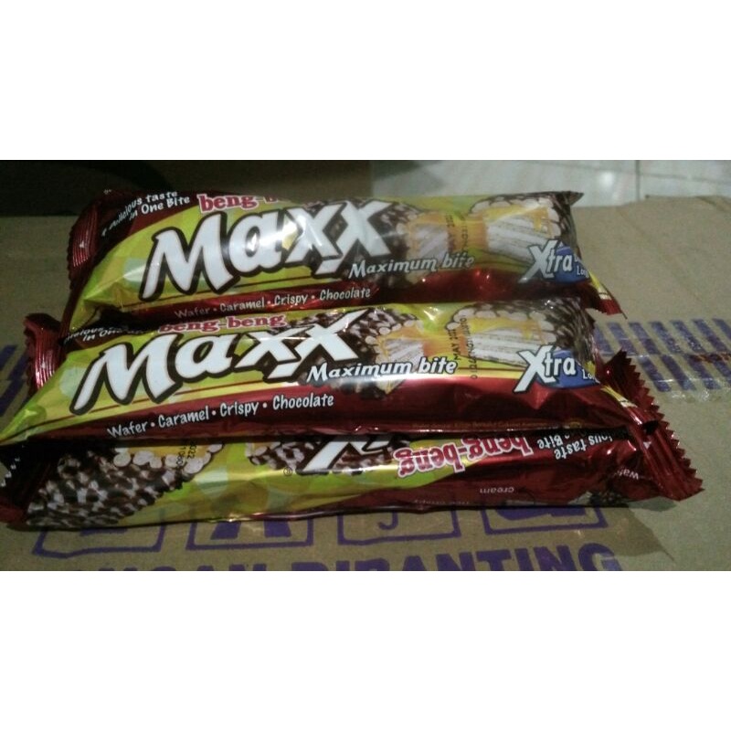 Jual isi 6pc Beng beng maximum bite xtra long 32g | Shopee Indonesia