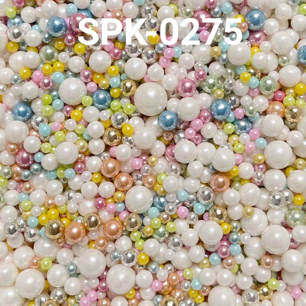Jual SPK-0275 Sprinkles sprinkle springkel 1kg mutiara perak emas mix ...