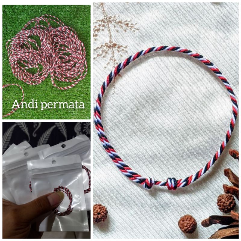 Jual Gelang tridatu asli asal bali ulir slip | Shopee Indonesia