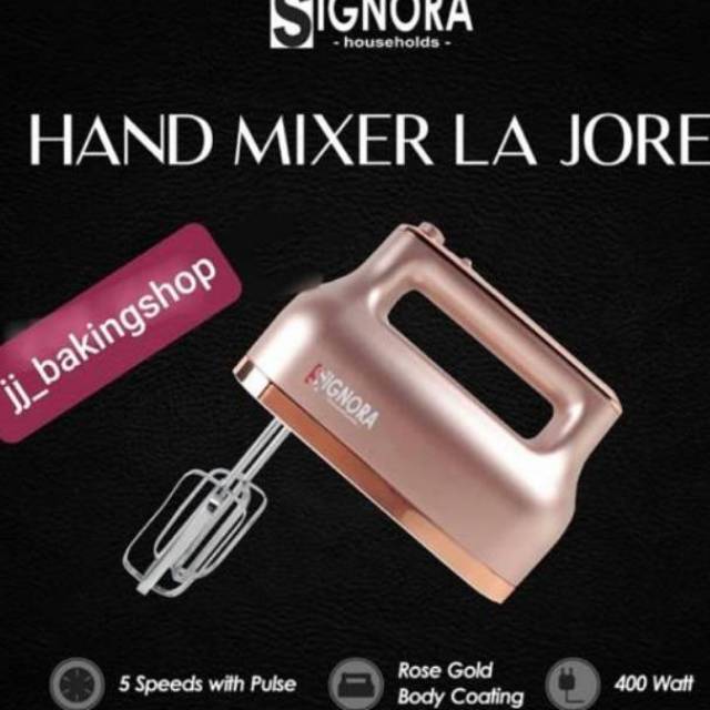 Jual HAND MIXER SIGNORA LA JORE | Shopee Indonesia