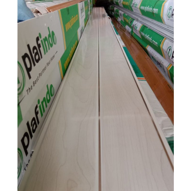 Jual plafon pvc plafindo serat kayu putih | Shopee Indonesia