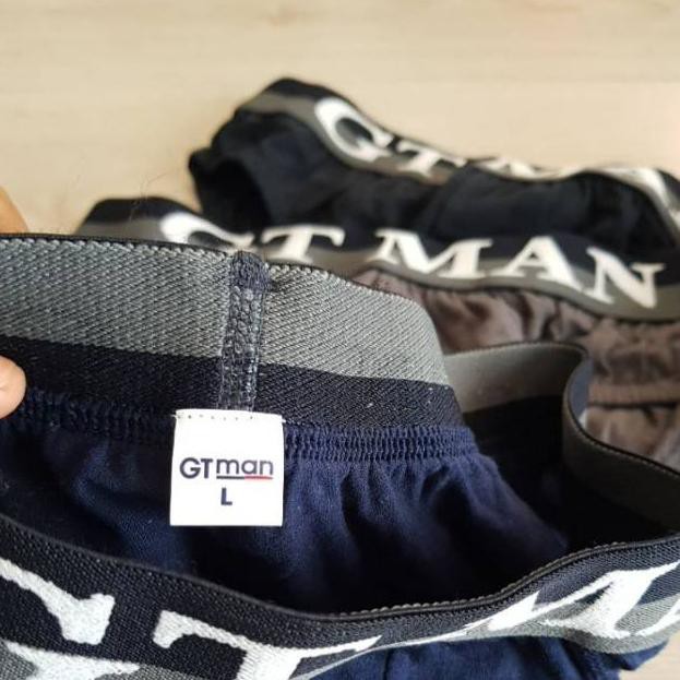 Jual (3 Pcs) Celana Dalam Pria GT Man Karet Boxer Maximum Comfort GTK ...