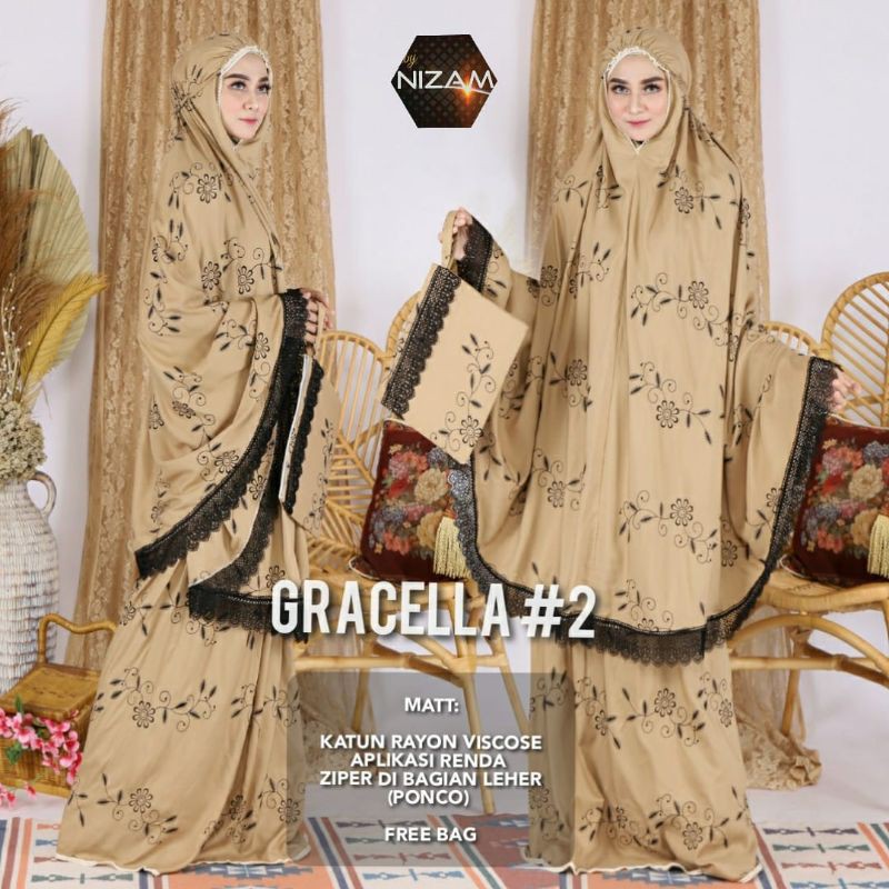 Jual mukena gracella Graze by Nizam | Shopee Indonesia