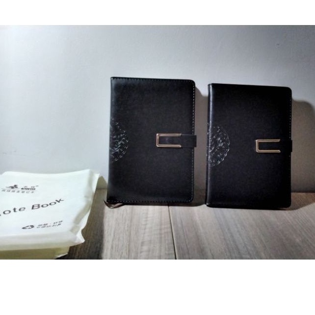 Jual NoteBook A5 kulit wr.hitam | Shopee Indonesia