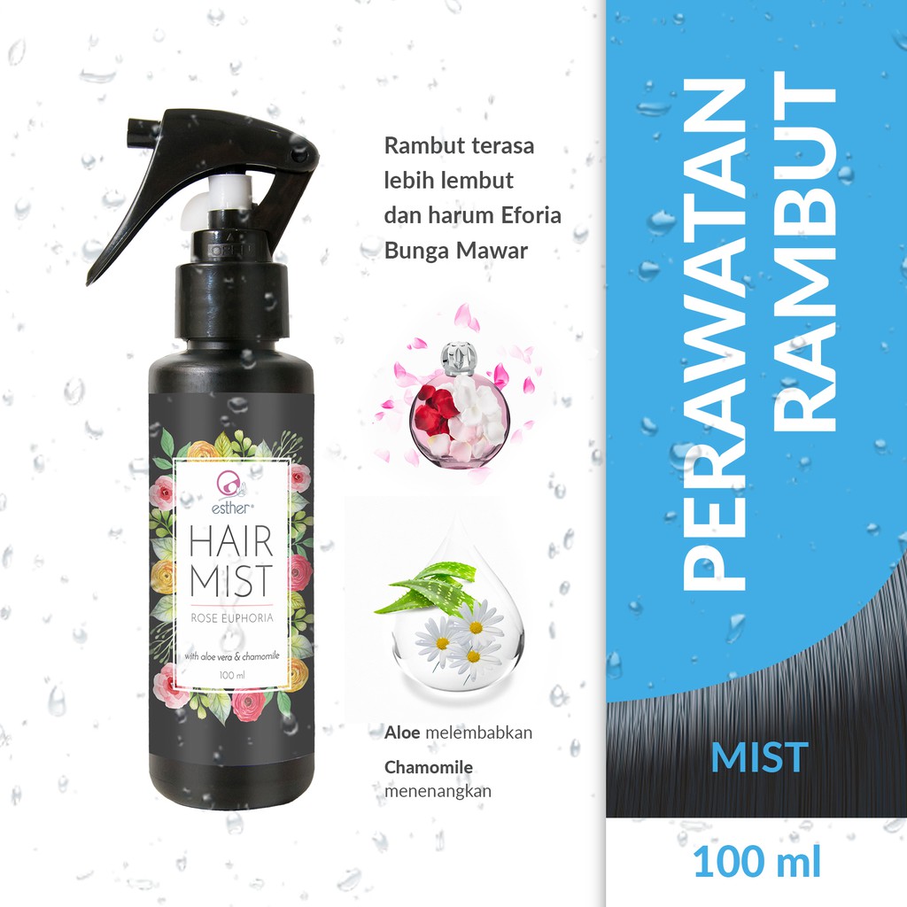 Jual Esther Hair Mist - Parfum Rambut, Pewangi Rambut | Shopee Indonesia