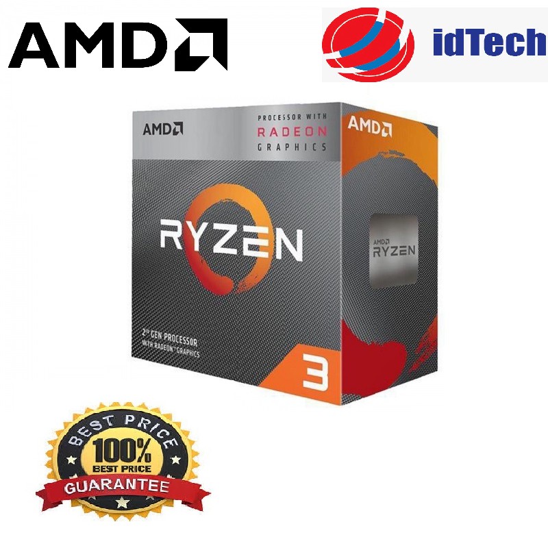 Jual AMD Processor Ryzen 3 3200G 4-Core 3.6GHz Radeon Vega 8 Graphics ...