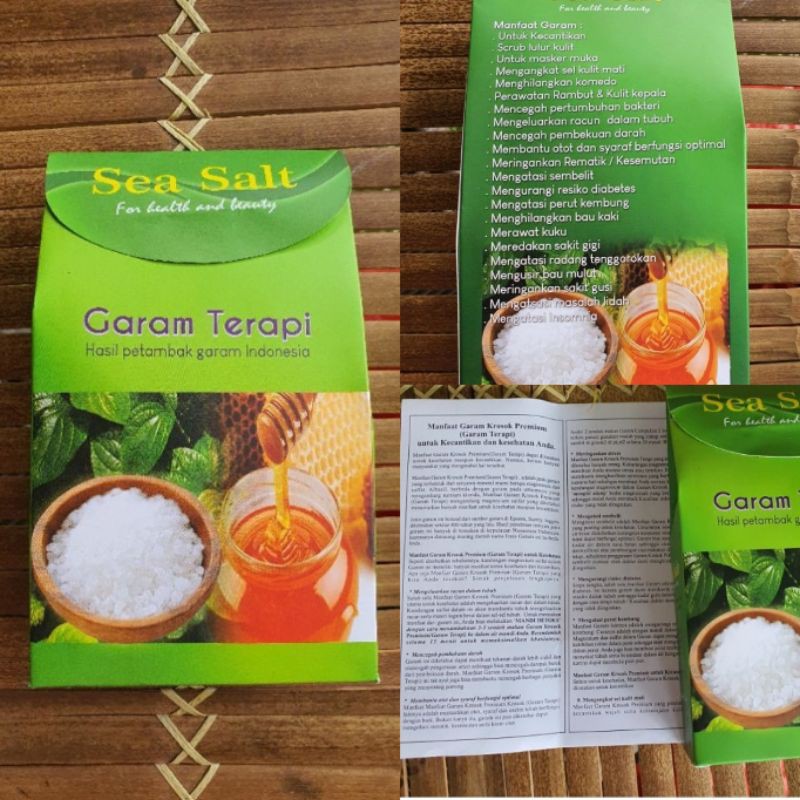 Jual Sea Salt / Garam Terapi Isi 200gr / Garam Herbal / Obat Herbal ...