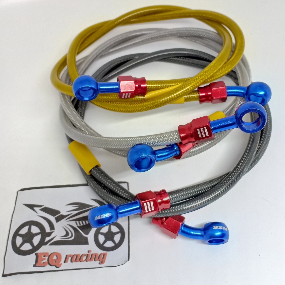 Jual Selang rem depan karbon model TDR SWITS 100cm selang rem | Shopee ...