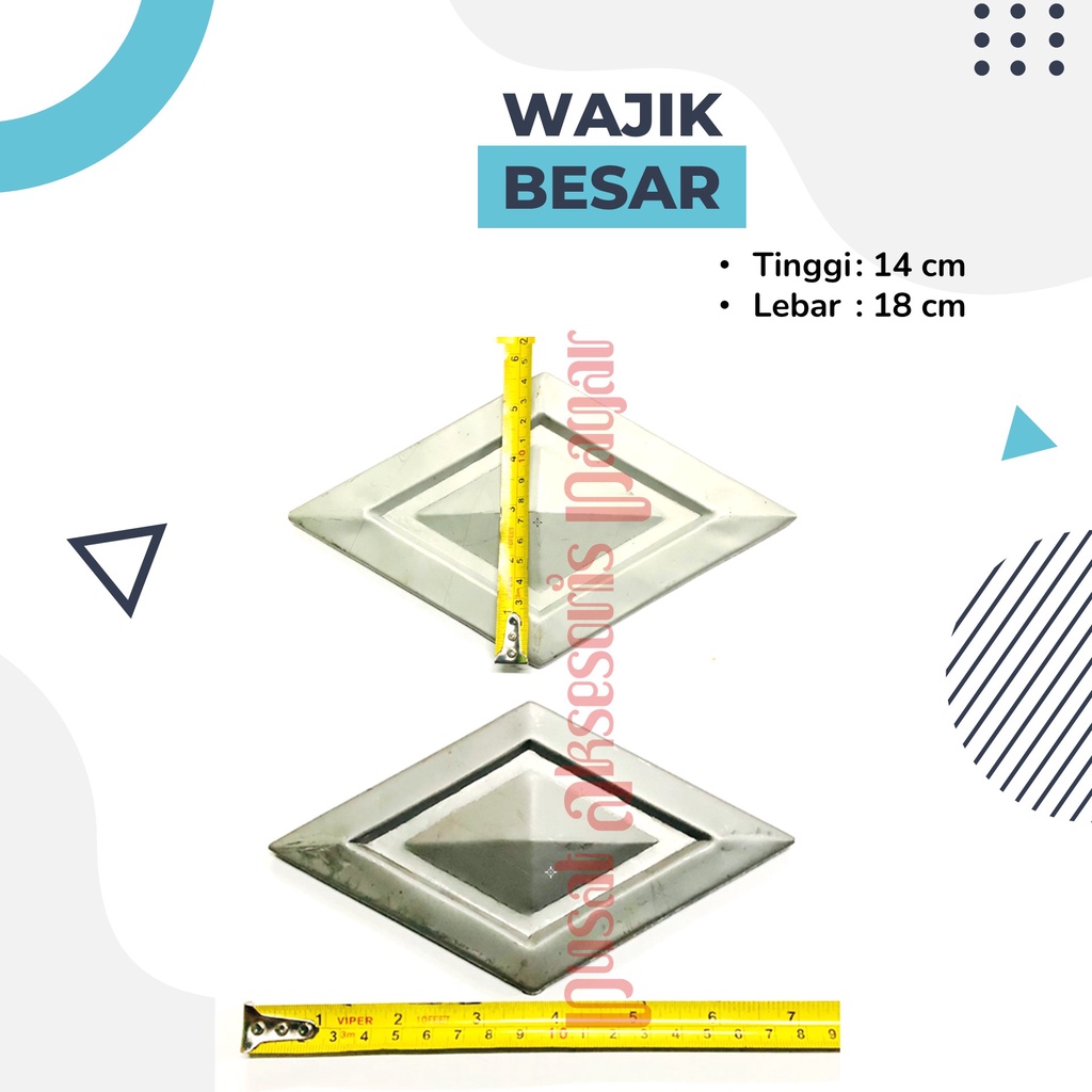 Jual Wajik Kecil dan Besar ornamen hiasan aksesoris asesoris pintu ...