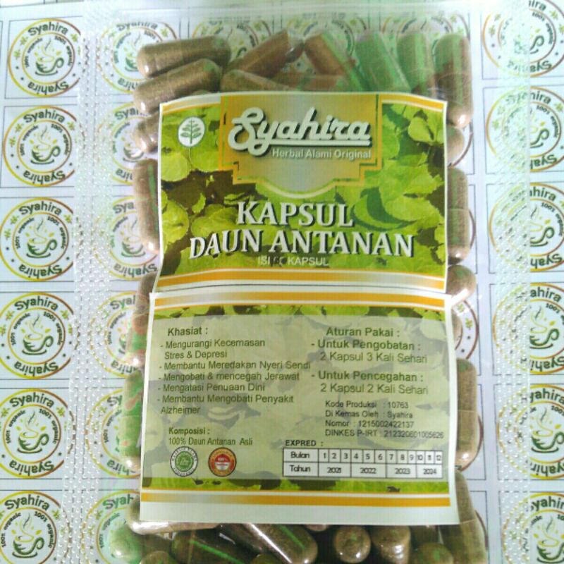 Jual KAPSUL PEGAGAN/ANTANAN ISI 100 KAPSUL | Shopee Indonesia