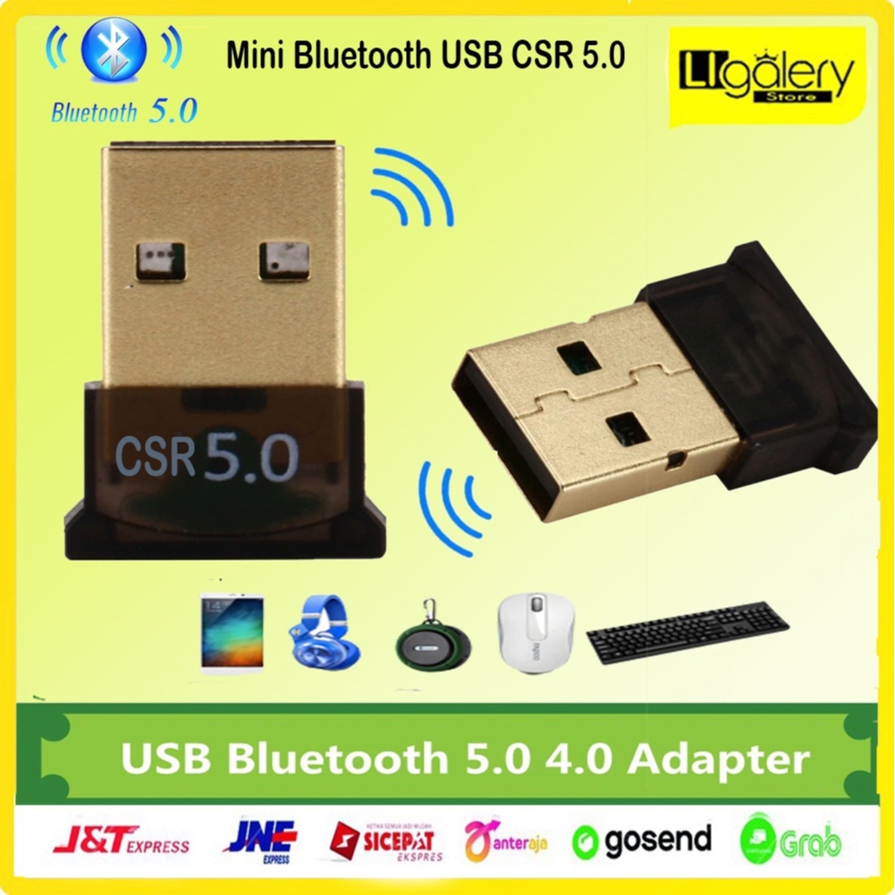 Jual [BISA COD] Mini Bluetooth USB CSR 5.0 Dongle Eksternal Adapter ...