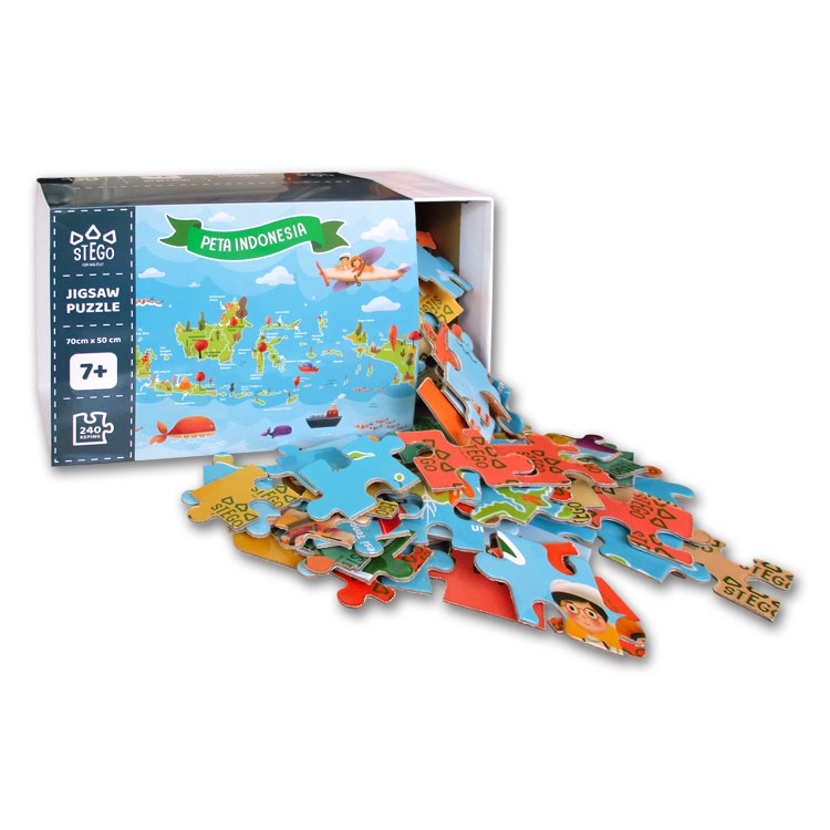 Jual Peta Indonesia Jigsaw Puzzle (WW) | Shopee Indonesia