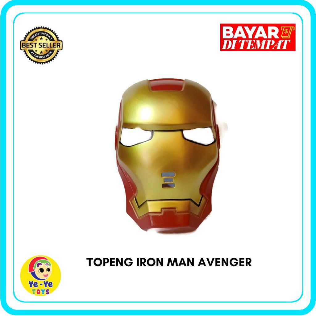 Jual Topeng Iron Man Avenger | Shopee Indonesia