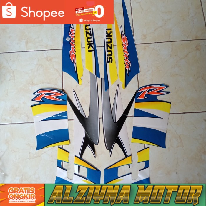 Jual Sticker stripping body Satria Hiu | Shopee Indonesia