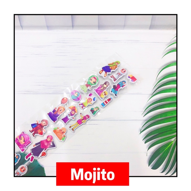 Jual Stiker Hijab Lucu / Sticker Hijab Muslim / Sticker Muslim Cewek ...