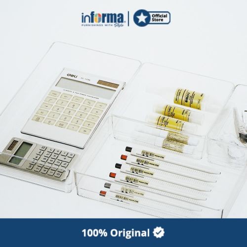 Jual INFORMA - KOTAK SIMPAN LACI - DRAWER ORGANIZER SET OF 4 9090-T ...