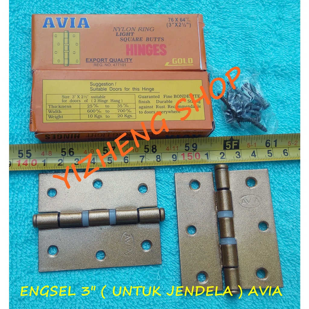 Jual ENGSEL 3 INCH AVIA (UNTUK JENDELA) | Shopee Indonesia