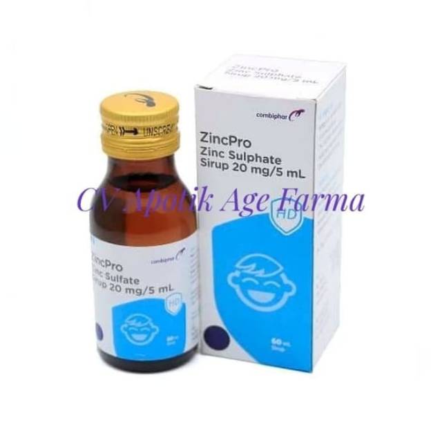 Jual ZincPro Syrup 60 mL (Combiphar) | Shopee Indonesia