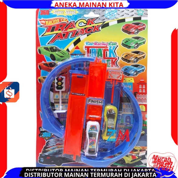 Jual Mainan Anak Laki Track Racing Set ST2461 Jalur Mobil Balap ...