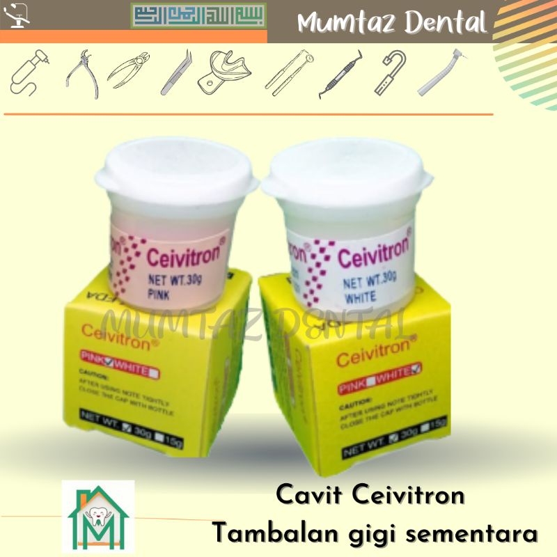 Jual Cavit Ceivitron, tambalan gigi sementara | Shopee Indonesia