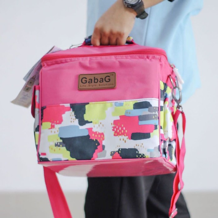 Jual Cooler Bag Gabag Sling Series - Tas Pendingin Asi Gabag - Pink ...