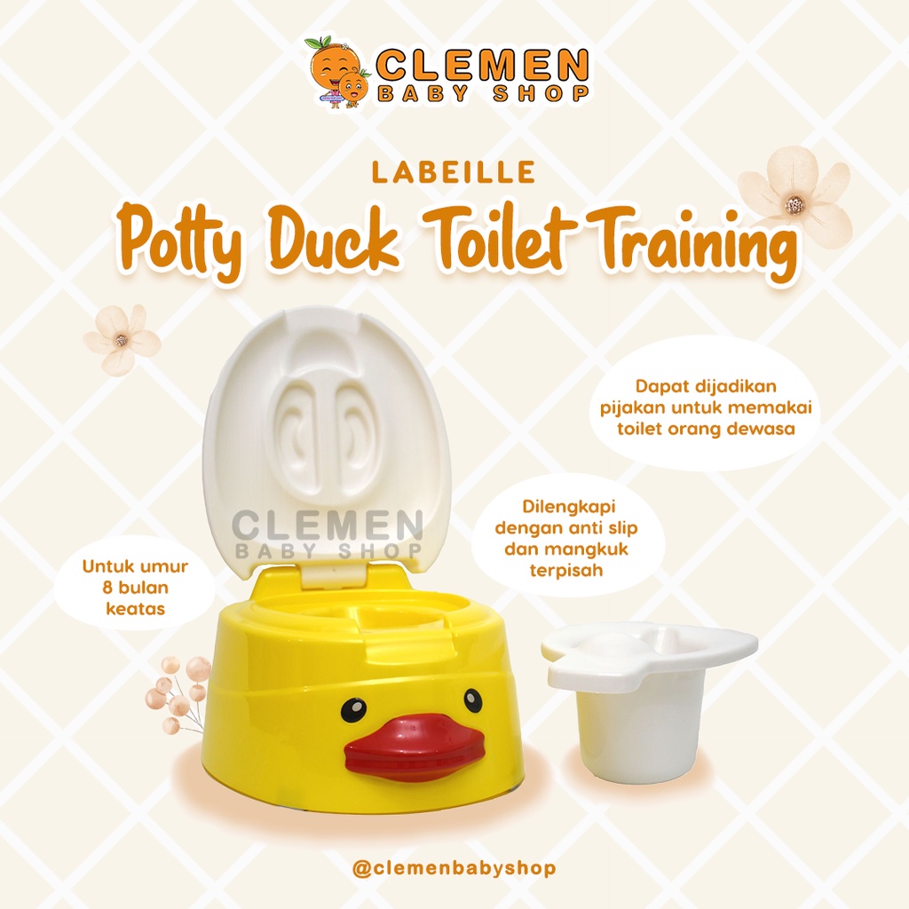 Jual Labeille Potty Duck Toilet Training For Kids (Toilet Duduk ...