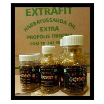 Jual Minyak Habbatussauda Oil PLus propolis Trigona Extravit isi 60 ...