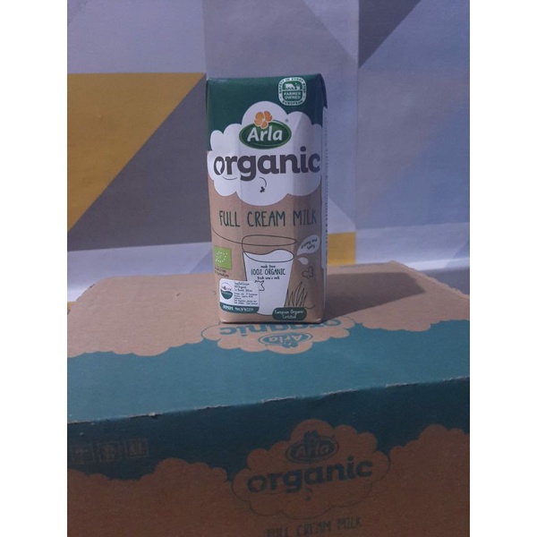 Jual Arla Organic Full Cream Uht 200ml | Shopee Indonesia