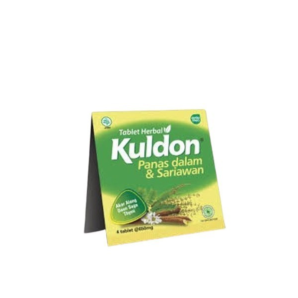 Jual Kuldon Box isi 4 Tab - Mengatasi Panas Dalam Sariawan | Shopee ...