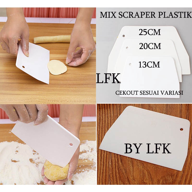 Jual IMPORT PREMIUM JUMBO PEMOTONG ADONAN SCRAPER MIX POLOS ADONAN ...