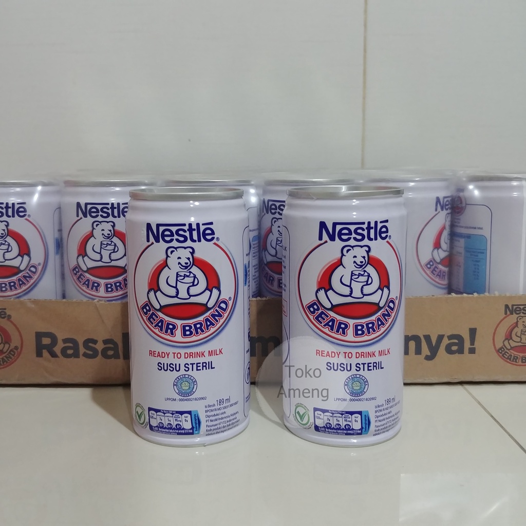 Jual Susu Beruang Klg 190ml - 1 DUS (30 klg) | Shopee Indonesia