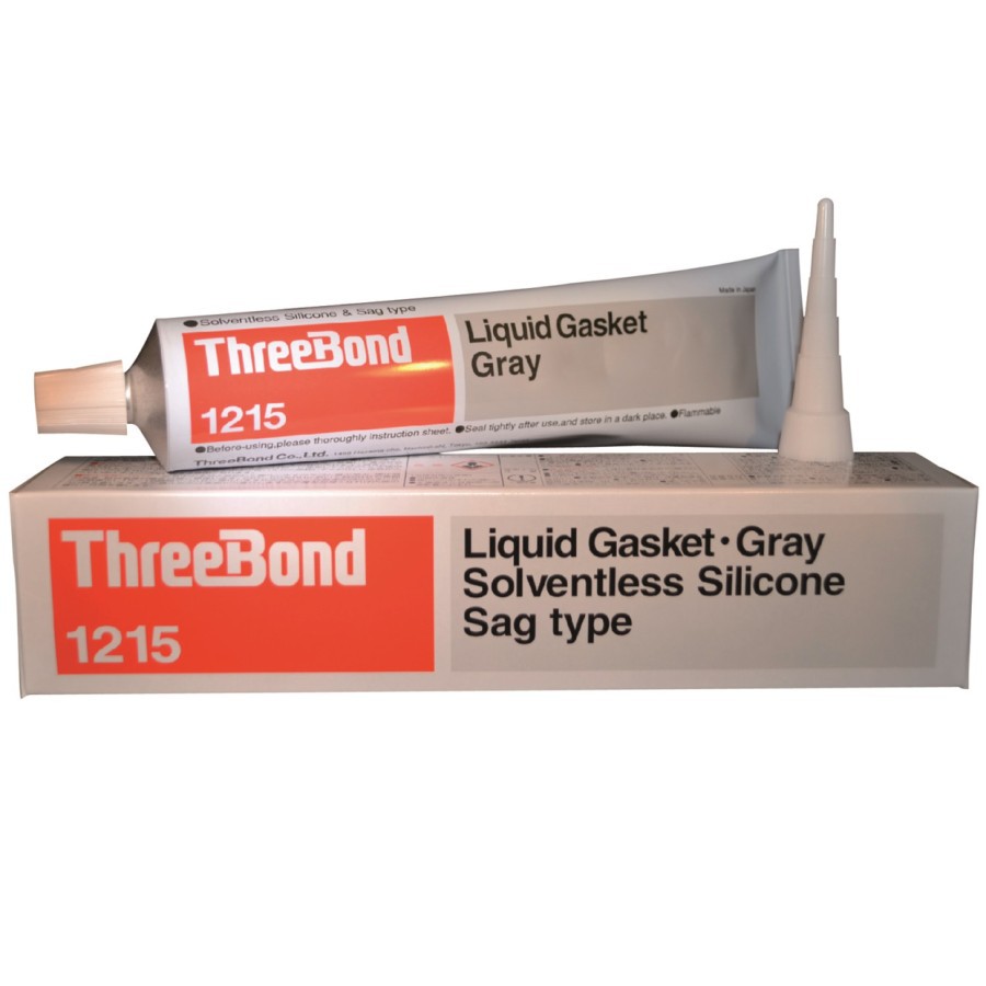 Jual ThreeBond 1215 Liquid Gasket Gray Solventless Silicone Sag Type ...