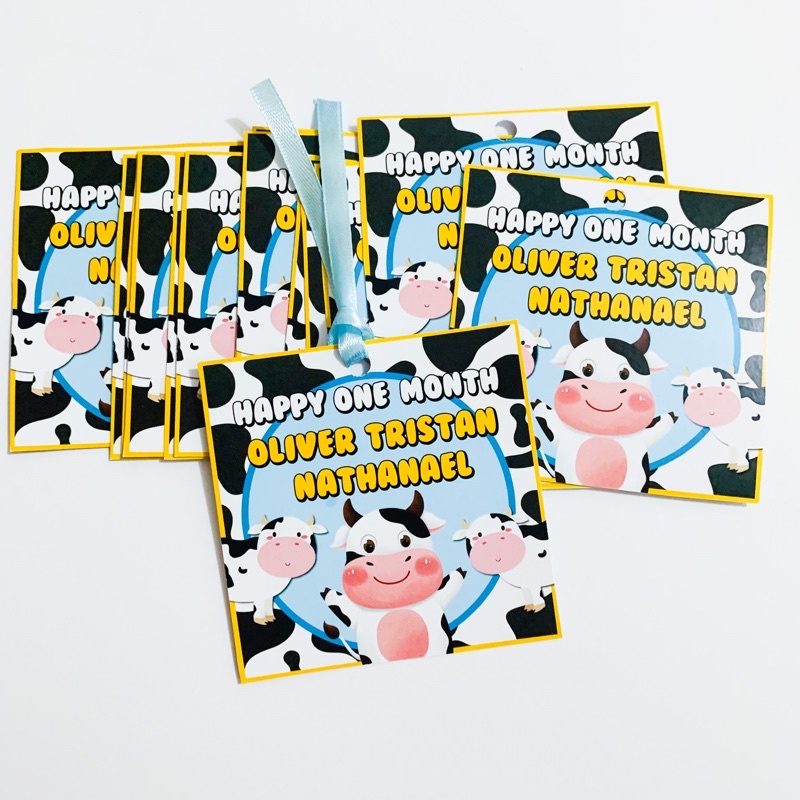 Jual Sapi Lucu / Cow Cute Thank You Birthday / Kartu Ucapan Ulang Tahun ...