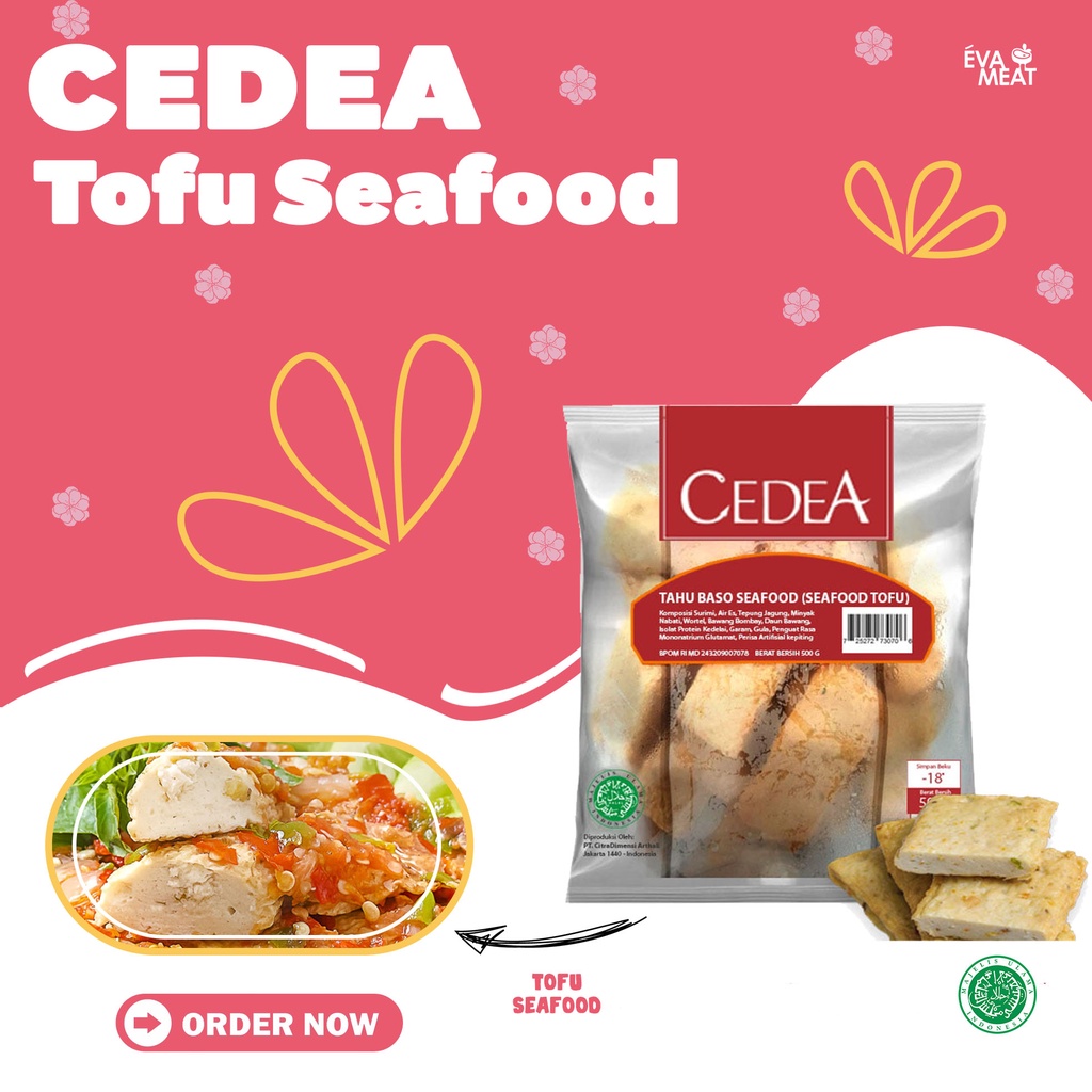 Jual Cedea Fish Tofu 500 gr / Tahu Baso / Fish Tofu suki / Olahan ...