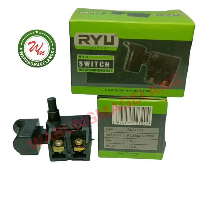 Jual SWITCH SAKLAR RYU RCS 185-1 SAKLAR SIRKEL SERKEL ORIGINAL RYU ...