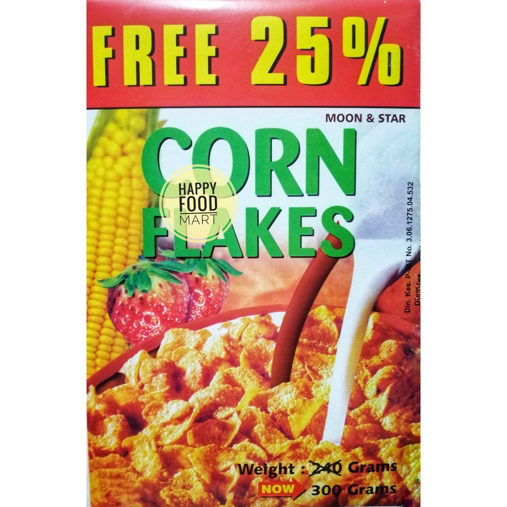 Jual [HALAL] MONSTA CORNFLAKES 300 GRAM/ CORN FLAKES/SEREAL CORN FLAKE ...