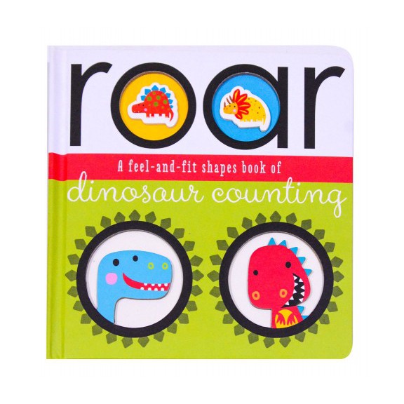 Jual Buku Anak Import / Roar a Feel-and-Fit Shapes Board Book of ...