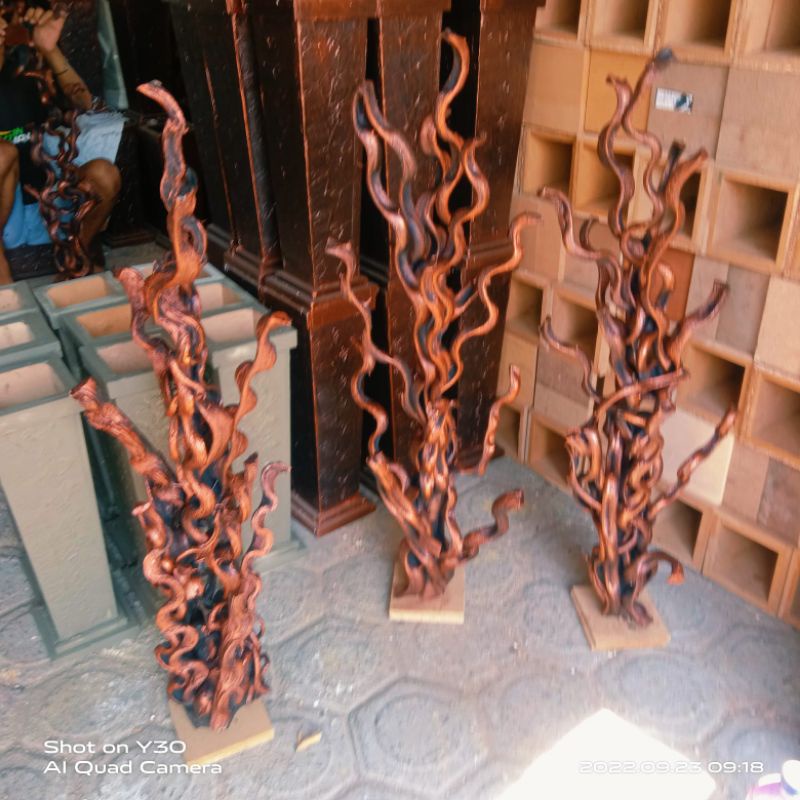 Jual ISI 5 CABANG RANTING KAYU AKAR TINGGI 1 METER / POHON RANTING AKAR ...