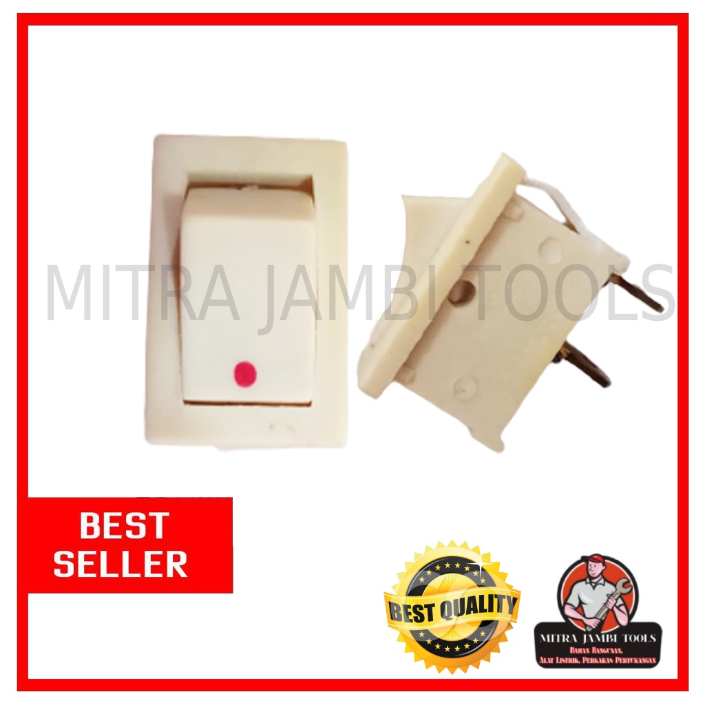 Jual SWITCH KCD 2 PIN PUTIH KECIL | Shopee Indonesia