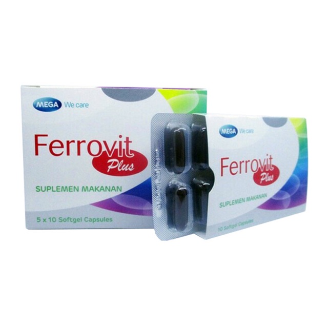 Jual Ferrovit Plus 50’s - Harga per Box | Shopee Indonesia