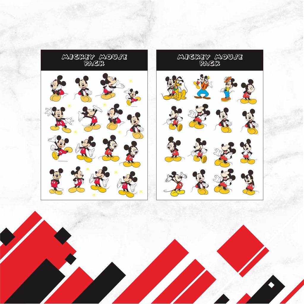 Jual Sticker Pack Mickey Mouse | Shopee Indonesia