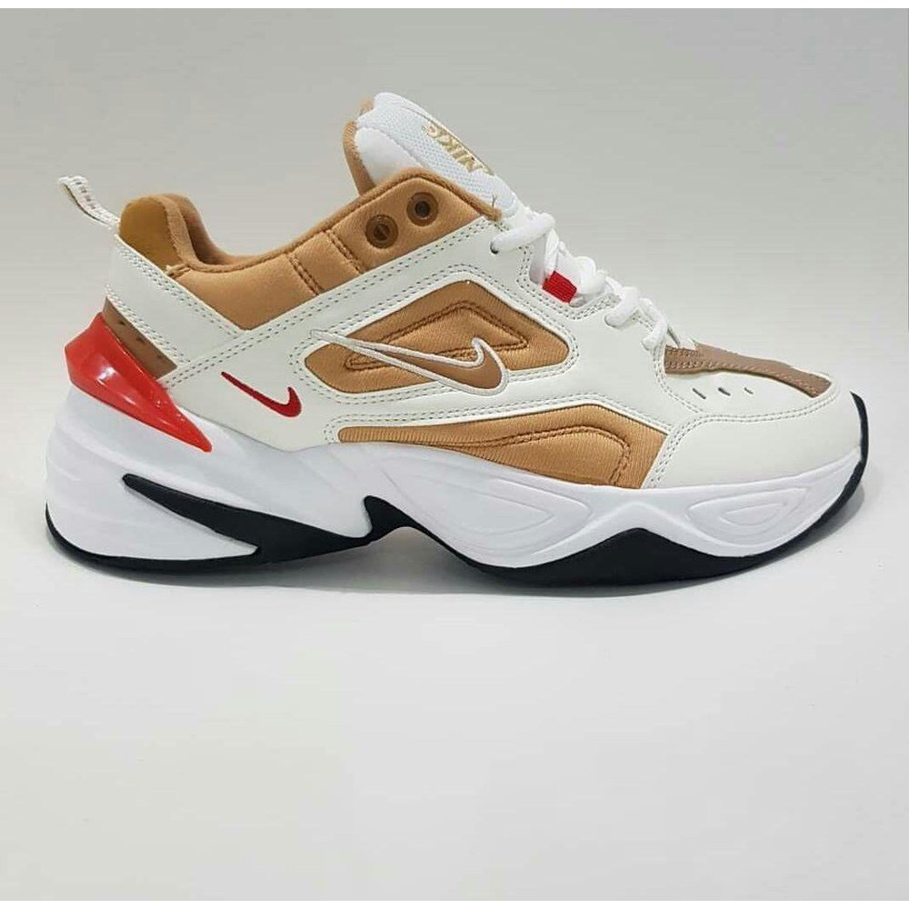 Jual Dijual Nike M2K Tekno Brown Gold Made in Vietnam Premium Quality ...