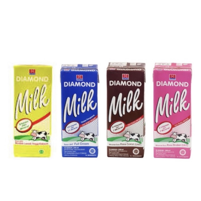 Jual Diamond UHT MILK 1 L | Shopee Indonesia