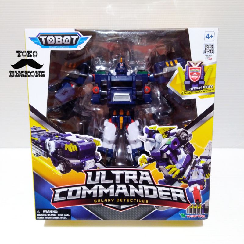 Jual TOBOT ULTRA COMMANDER GALAXY DETECTIVES ORIGINAL | Shopee Indonesia